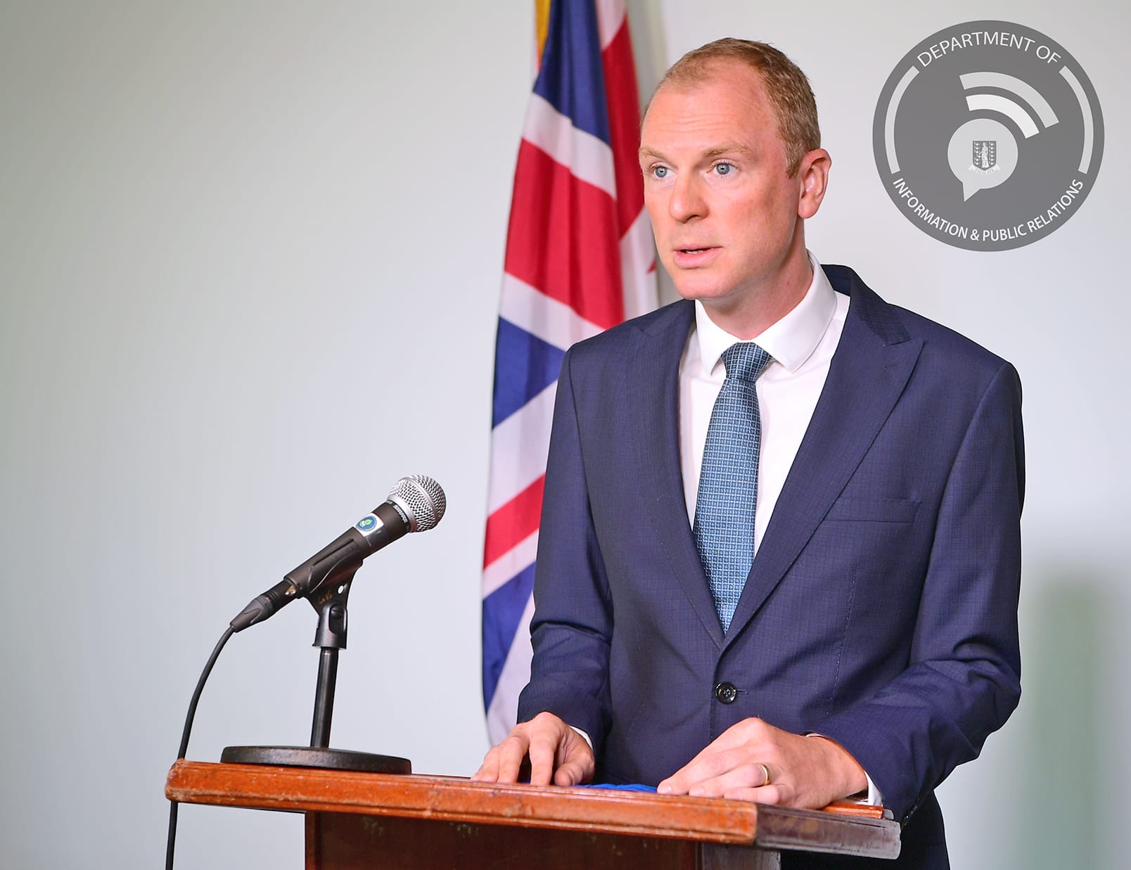 His Excellency the Governor, J. U Jaspert Statement on The Next Steps ...