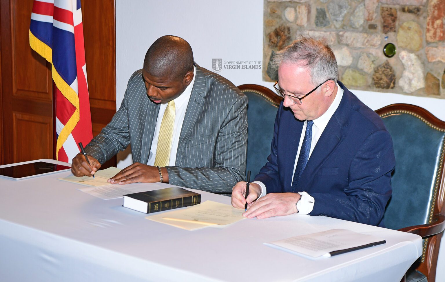 National Unity Government of The Virgin Islands Sworn In - British ...