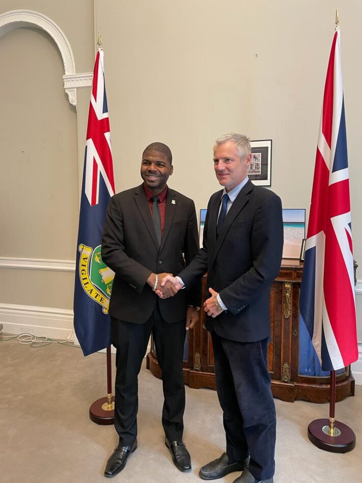 VI Premier And Deputy Premier Meet With Lord Goldsmith – May 10 ...